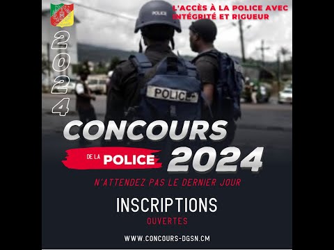 Concours de la Police 2024-Génération du PassCode-Tuto 1