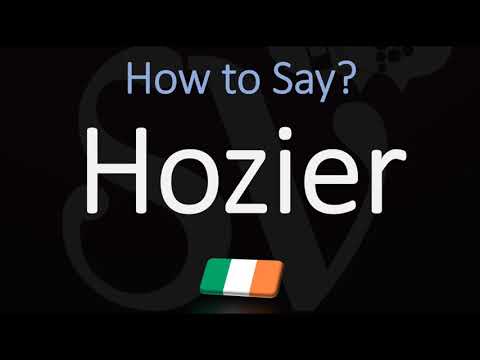 How to Pronounce Hozier? (CORRECTLY)