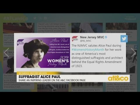 Women's History Month: Alice Paul
