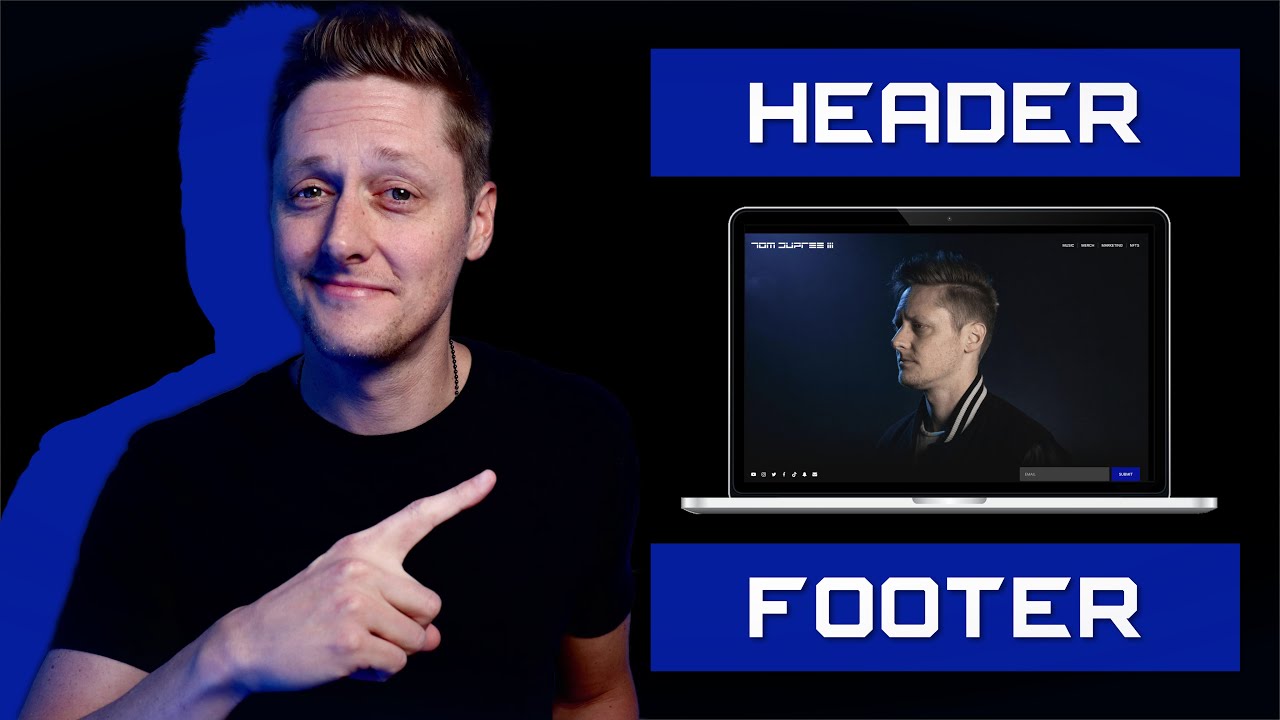 Carrd Tutorial - How to Make a Floating Header & Footer