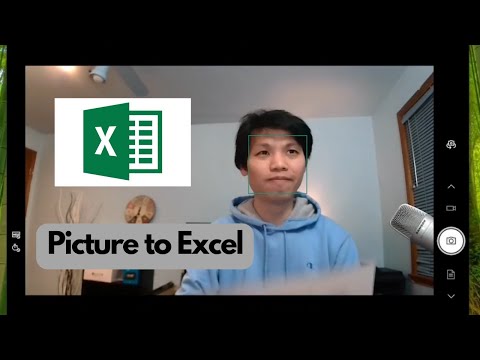 Extracting Data from Pictures to Excel with Your Webcam