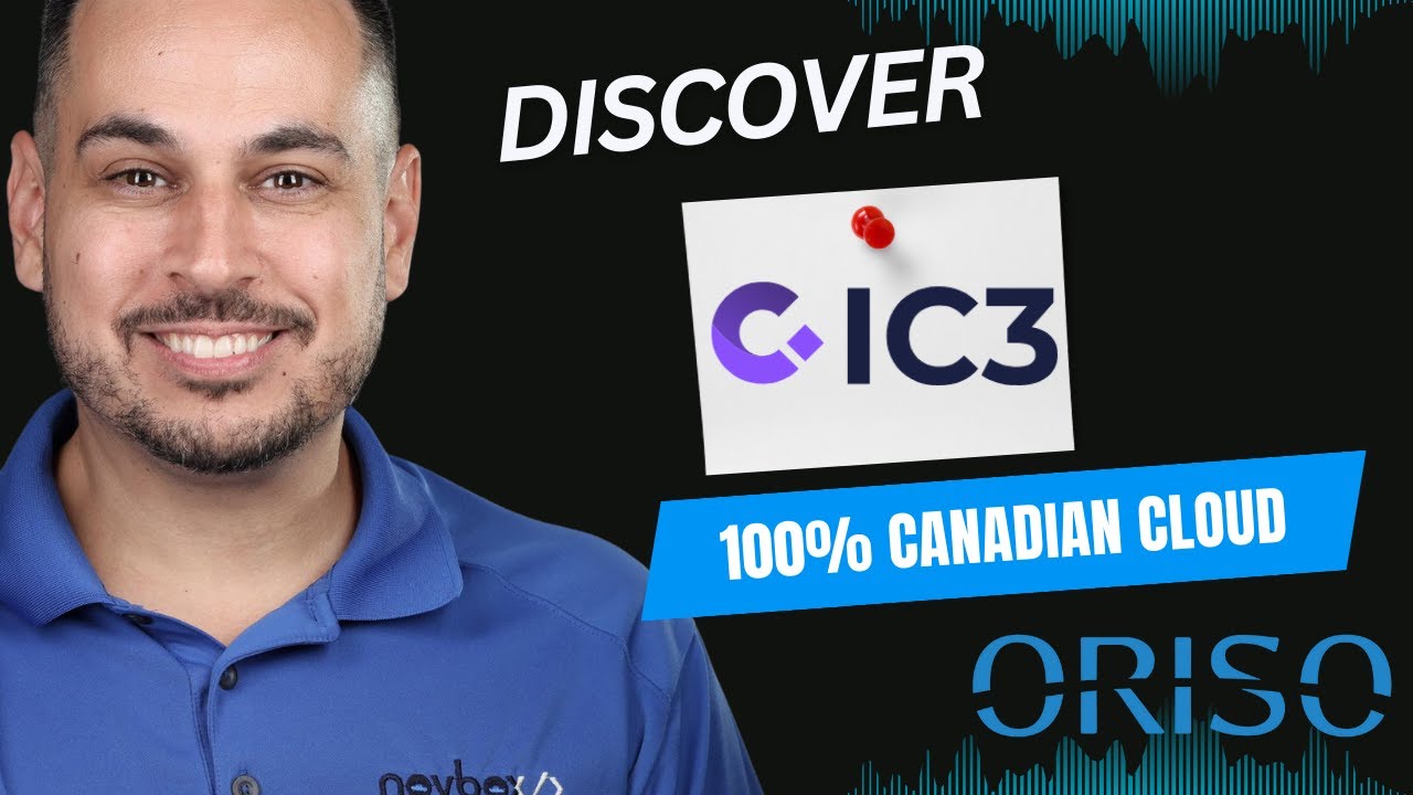 Discover IC3 the new private Cloud server horsting  in Canada by ORISO.