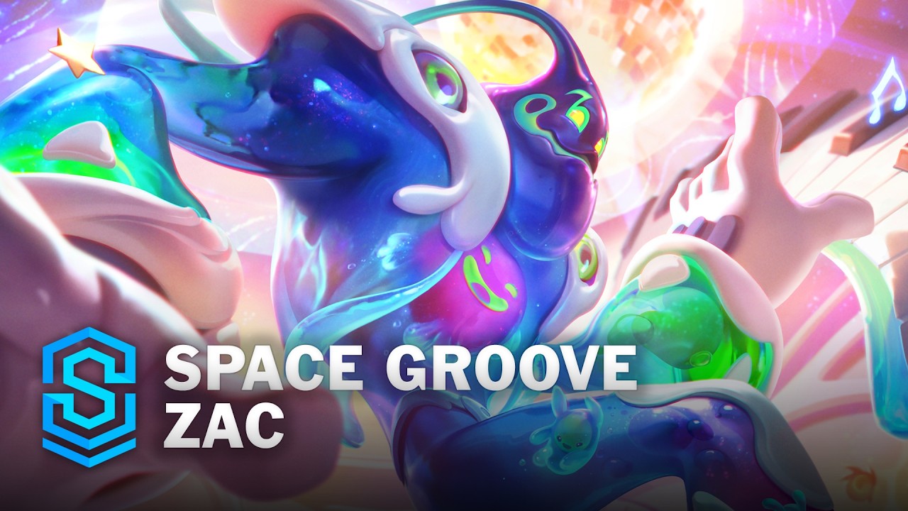 Space Groove Zac Skin Spotlight - League of Legends