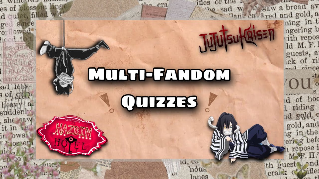 We’re Taking Quotev Quizzes!! (Multi-Fandom ver.)