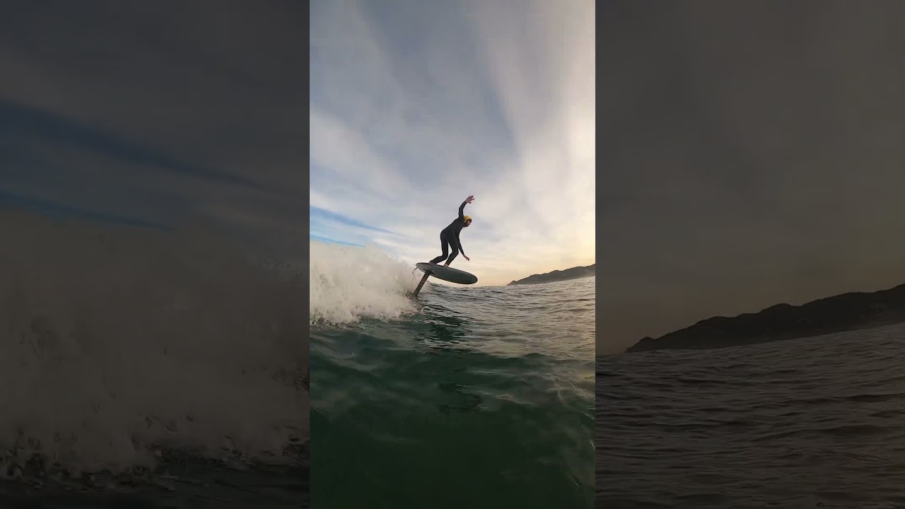 boadaboards x code folis best combination surf foil in pals #foil #surffoil #youtubeshorts