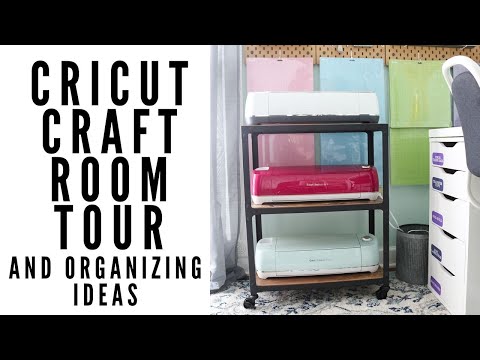 Cricut Craft Room Tour