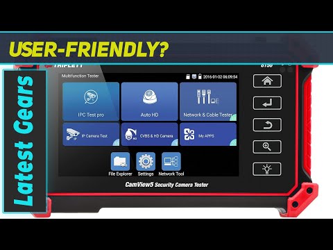 Triplett 8150 CamView IP Pro 5 CCTV Security Camera Tester - Ultimate Tool for Surveillance