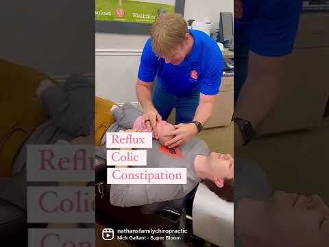 Chiropractor Adjusts Newborn Baby and Helps with Reflux in #Jacksonville (904) 363-3327