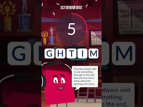 Scrambigrams #124 | 5-letter word unscramble with Rolo