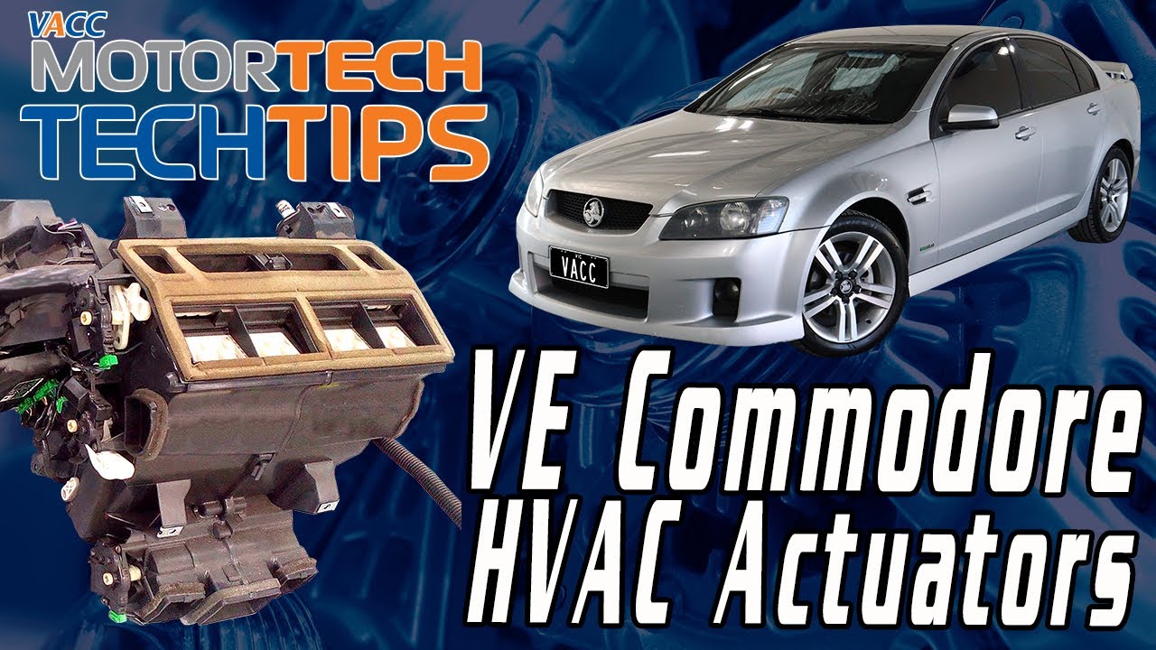VE Commodore HVAC Actuators - B0228 and B0418