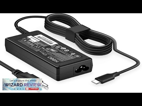 Charger for HP Laptop Chromebook 65W 45W USB C Fast Power Adapter Review