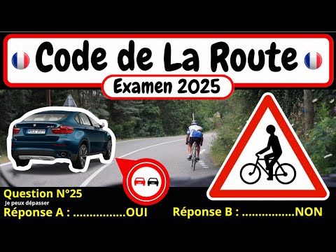 ✅ TEST GRATUIT DU CODE DE LA ROUTE 2025 🚗 #75