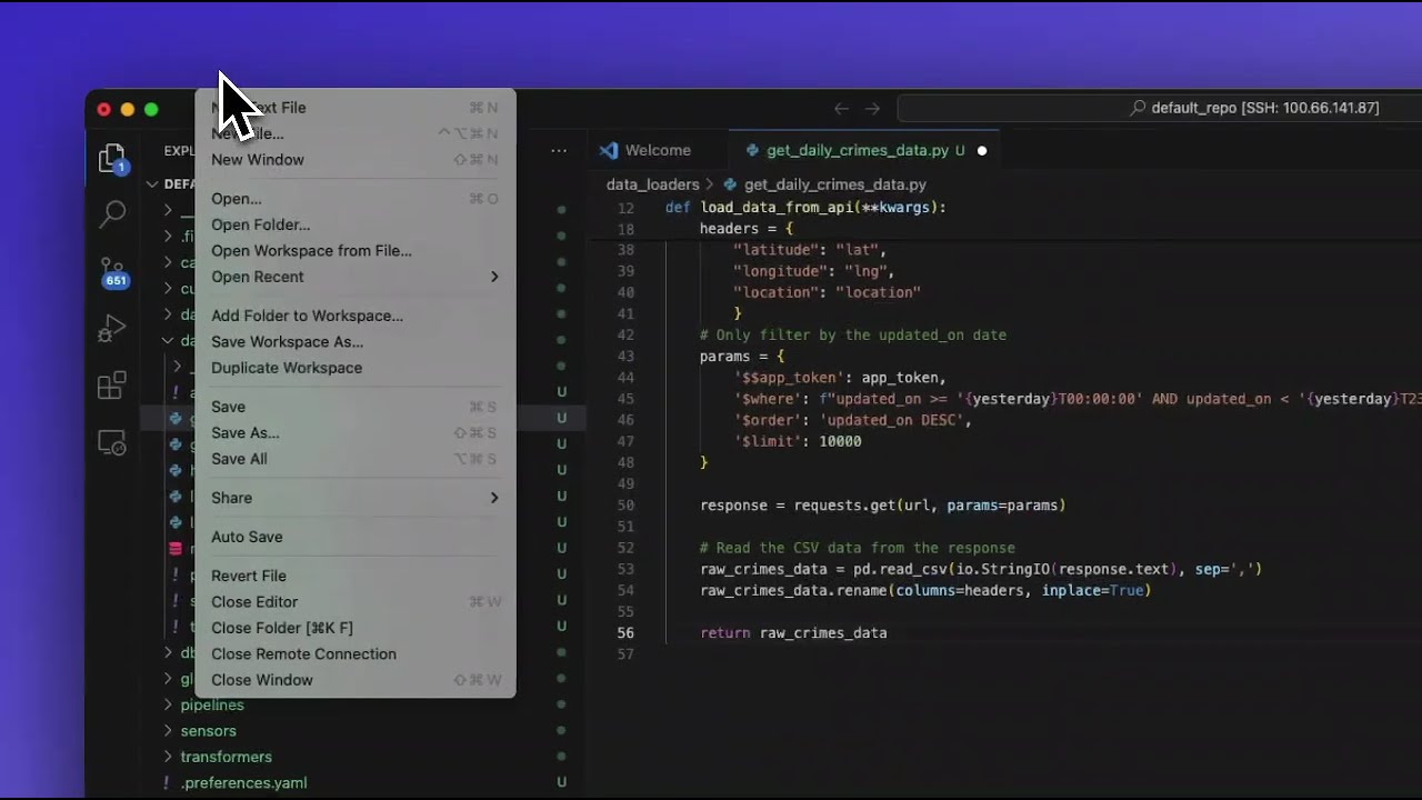 Visual Studio Code (VS Code) with Mage Pro