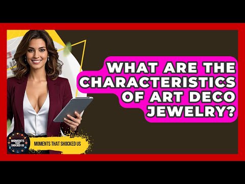 What Are The Characteristics Of Art Deco Jewelry? - Moments That Shocked Us