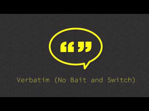 Teach Like a Champion - Verbatim (No Bait and Switch)