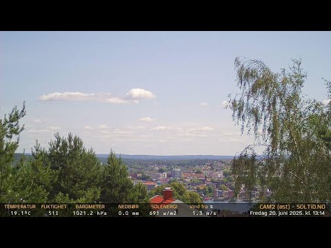 Timelapse Cam 2 - 20. juni 2025