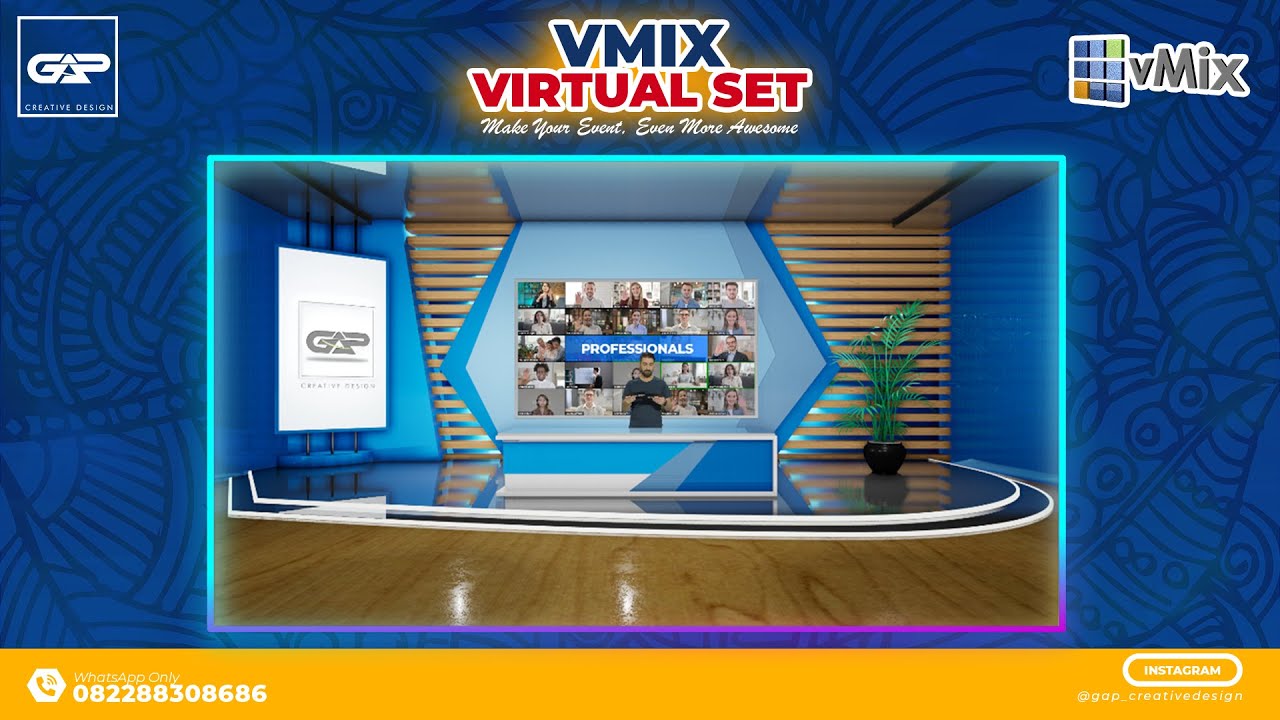 vMix Virtual Set - Stage 07