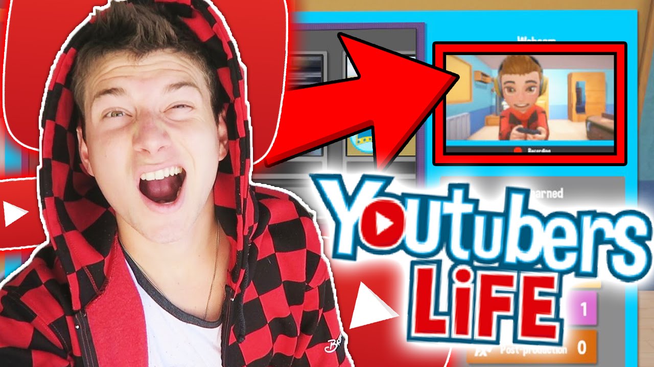 YOUTUBE SIMULATOR GAME | YouTubers Life #1