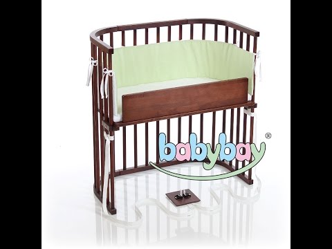 360 view of The Sage - babybay® Bedside Sleeper - Deep Walnut