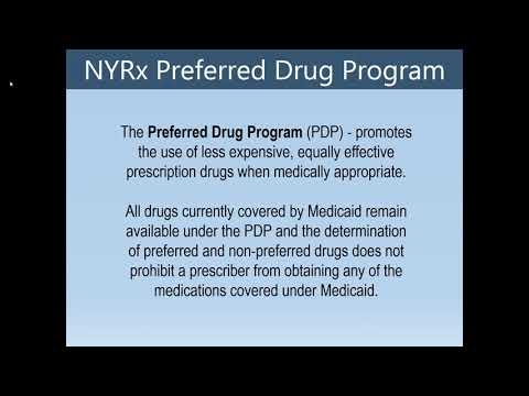 NYRx - Preferred Drug Program (PDP)