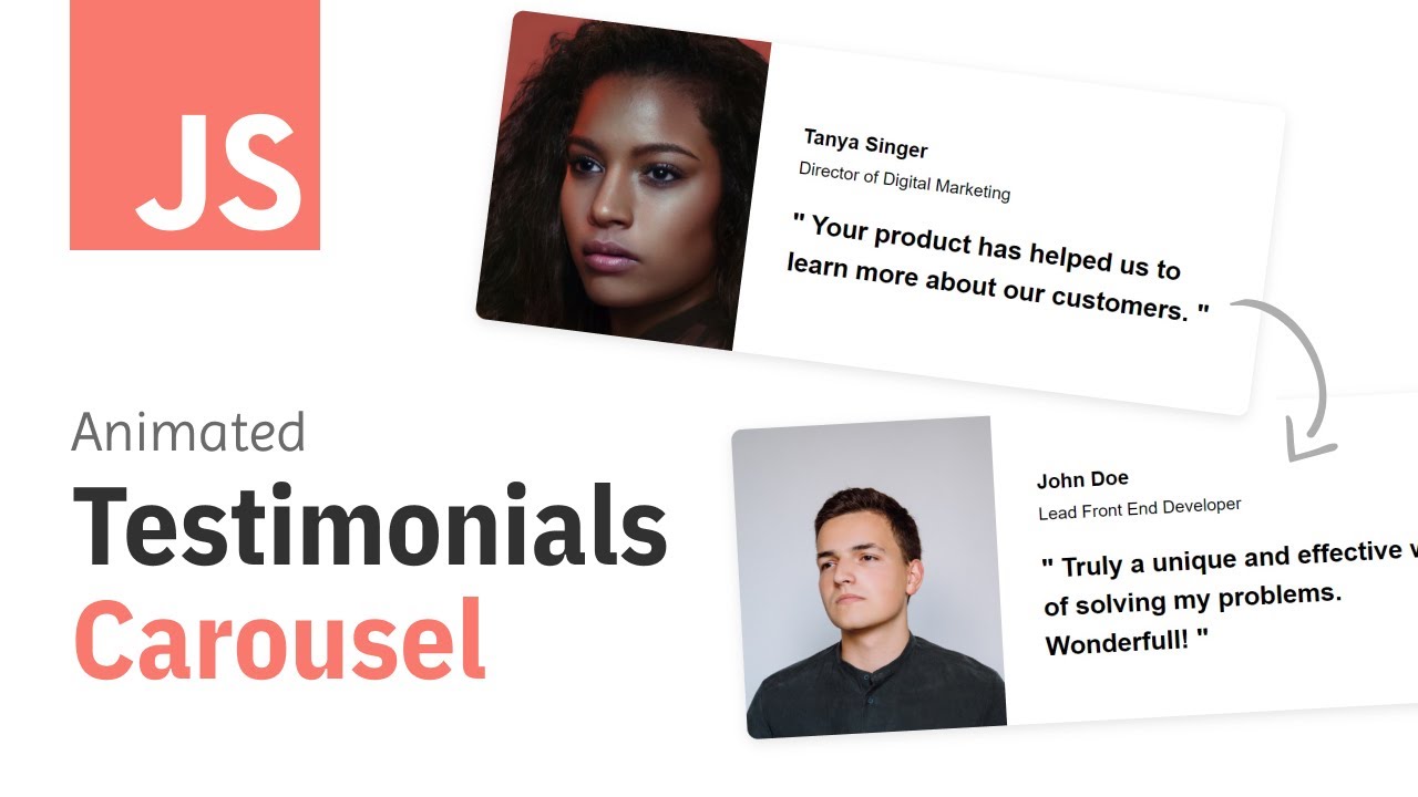 Build A Testimonials Carousel From Scratch | Quick Tutorial