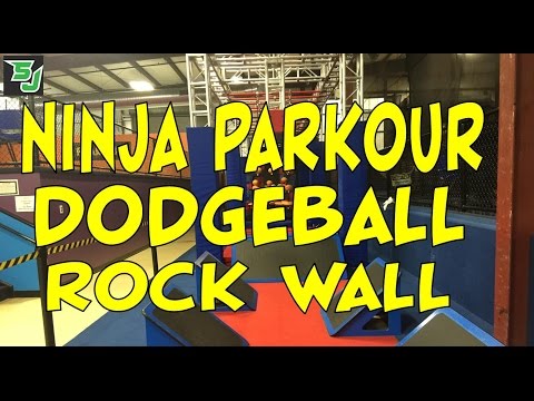 Extreme Sports: Ninja Parkour, Dodgeball, Rock Wall