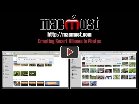 Creating Smart Albums In Photos (#1105)
