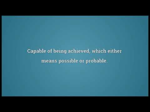 Achievable Meaning