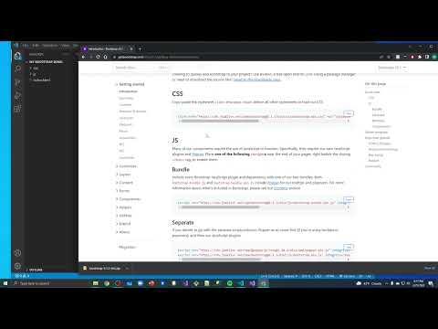 Bootstrap Loading from jsdelivr