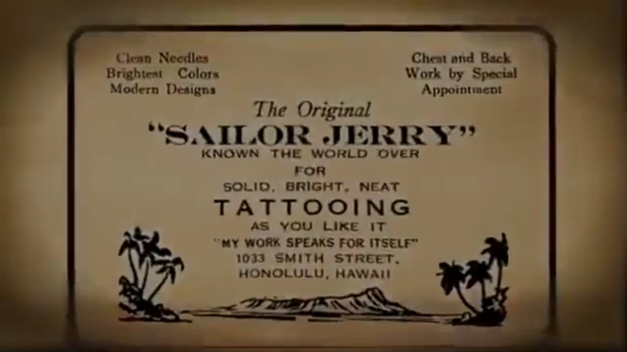 Hori Smoku Sailor Jerry The Life of Norman K Collins Documentary - Tattoo History