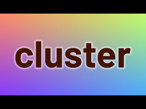 Cluster - 115 English Vocabulary Flashcards