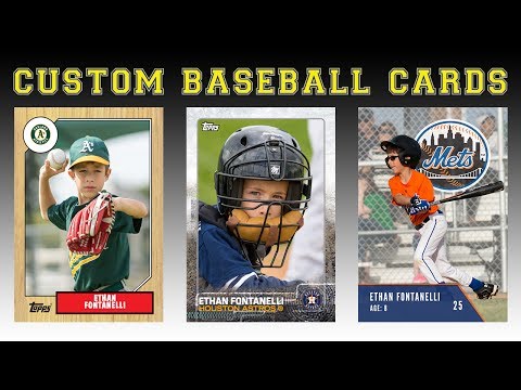 Create Your Own Baseball Cards
