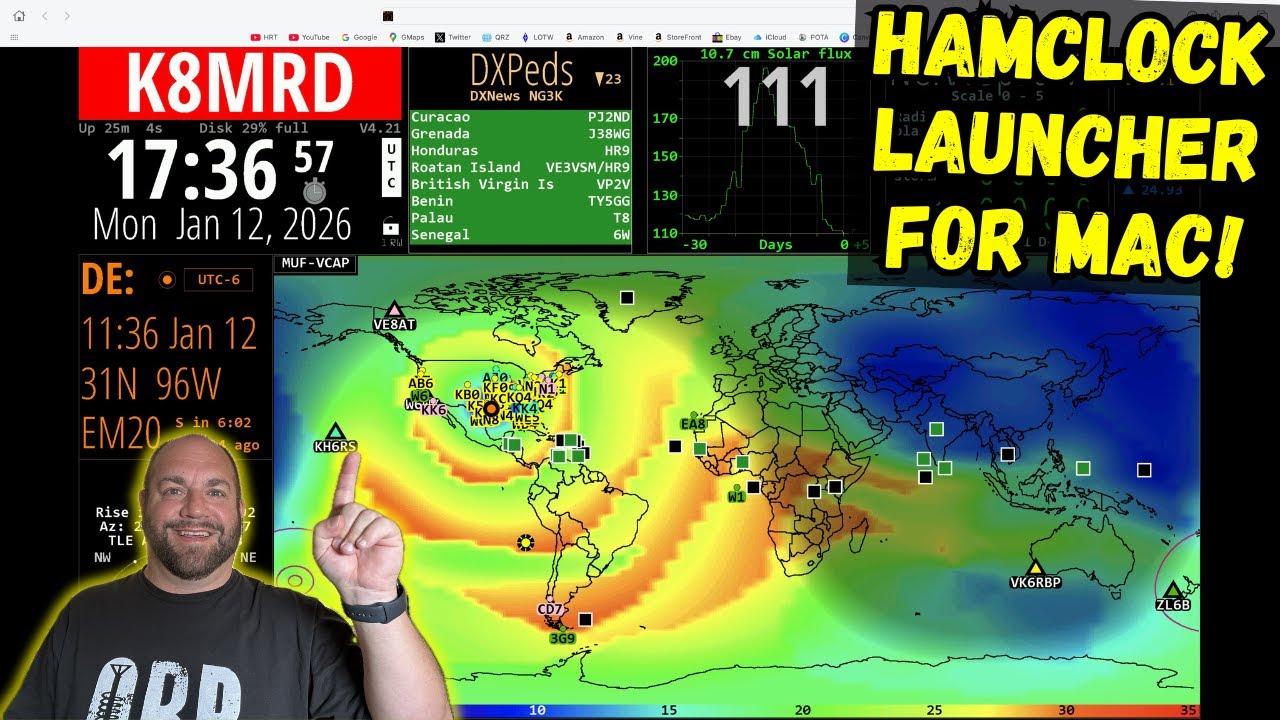 HamClock Launcher For Mac Is Here!!