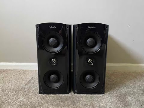 Definitive Technology Studio Monitor SM65 2 Way Home Bookshelf Speakers