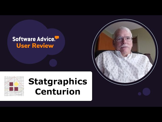 Statgraphics Centurion Software Reviews, Demo & Pricing - 2025