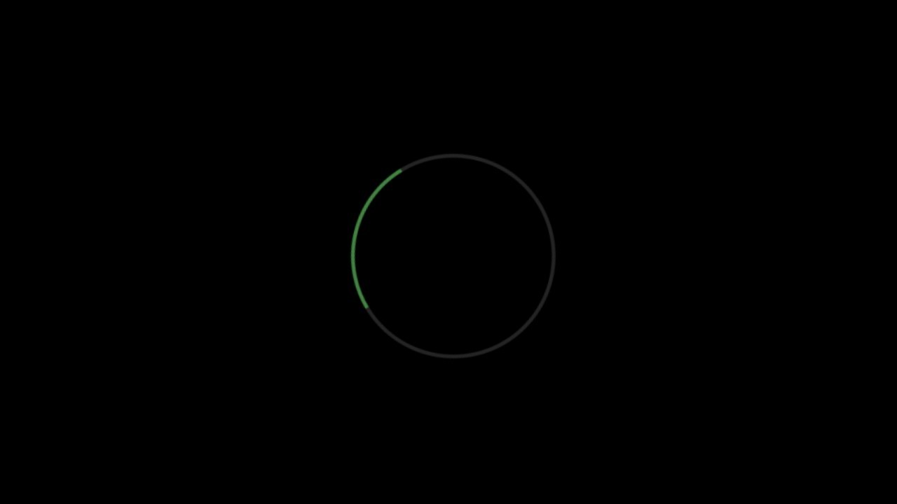 Circle Loader with Check-mark Animation using only HTML & CSS