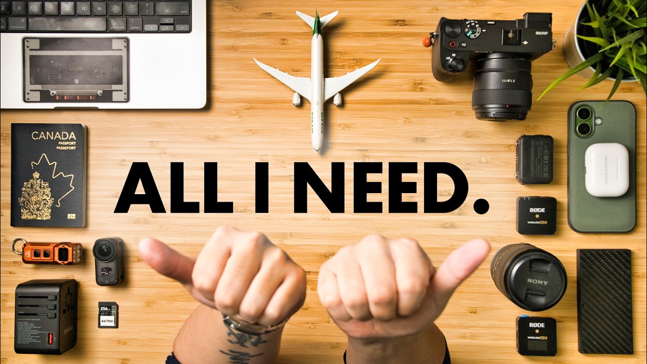 My Minimal (but Zero-Sacrifice) Travel Tech Kit