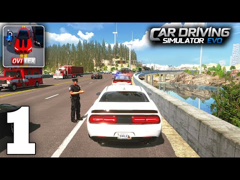 Car Driving Simulator : EVO Gameplay Walkthrough Part 1 (iOS, Android)