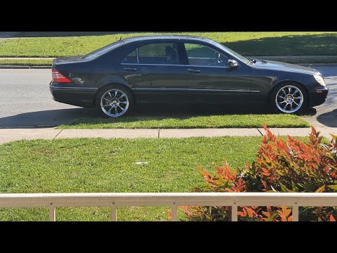 Mercedes S Class W220 Ebay Coilover Airmatic Strut Conversion + Bypass Error Message Without Kit!
