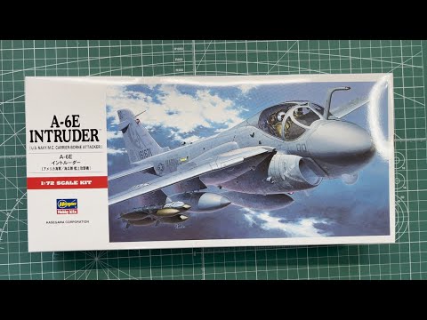 Hasegawa A-6E Intruder 1/72 Scale Model Aircraft