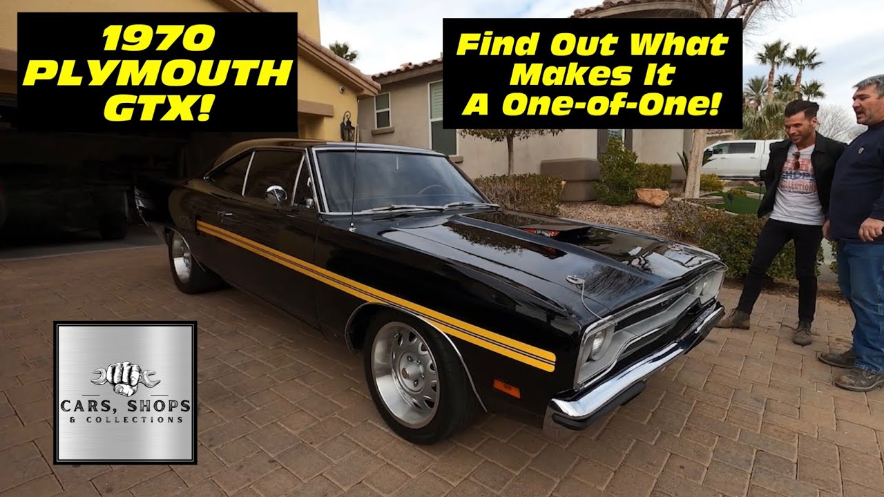 Black 1970 Plymouth HEMI GTX Is Dressed to Impress, Also Rarer Than Hen ...