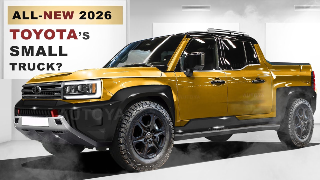 Rendering: 2026 Toyota Stout Is Coming Back to Compete With the 2025 ...