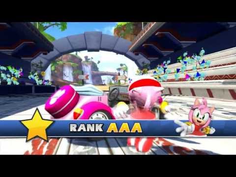 Sonic & SEGA All Stars Racing - All Character Victory Animations