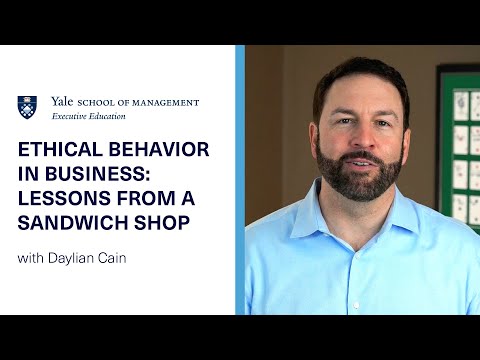 Ethical Behavior in Business: Lessons From a Sandwich Shop | Yale SOM