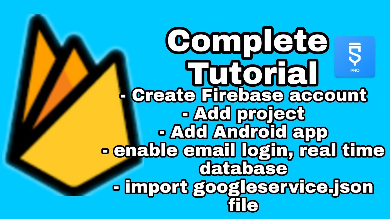 Complete tutorial| set up firebase console| set up firebase email| set up realtime database rules