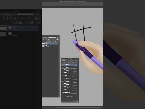 How to use vector layers for easy line art in clip studio paint