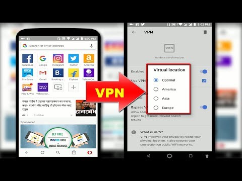 New Update of Opera Browser Know Use In Built VPN Service For Free in Android