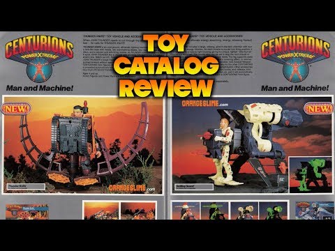Vintage Toy Catalog Review: 1987 Kenner Centurions