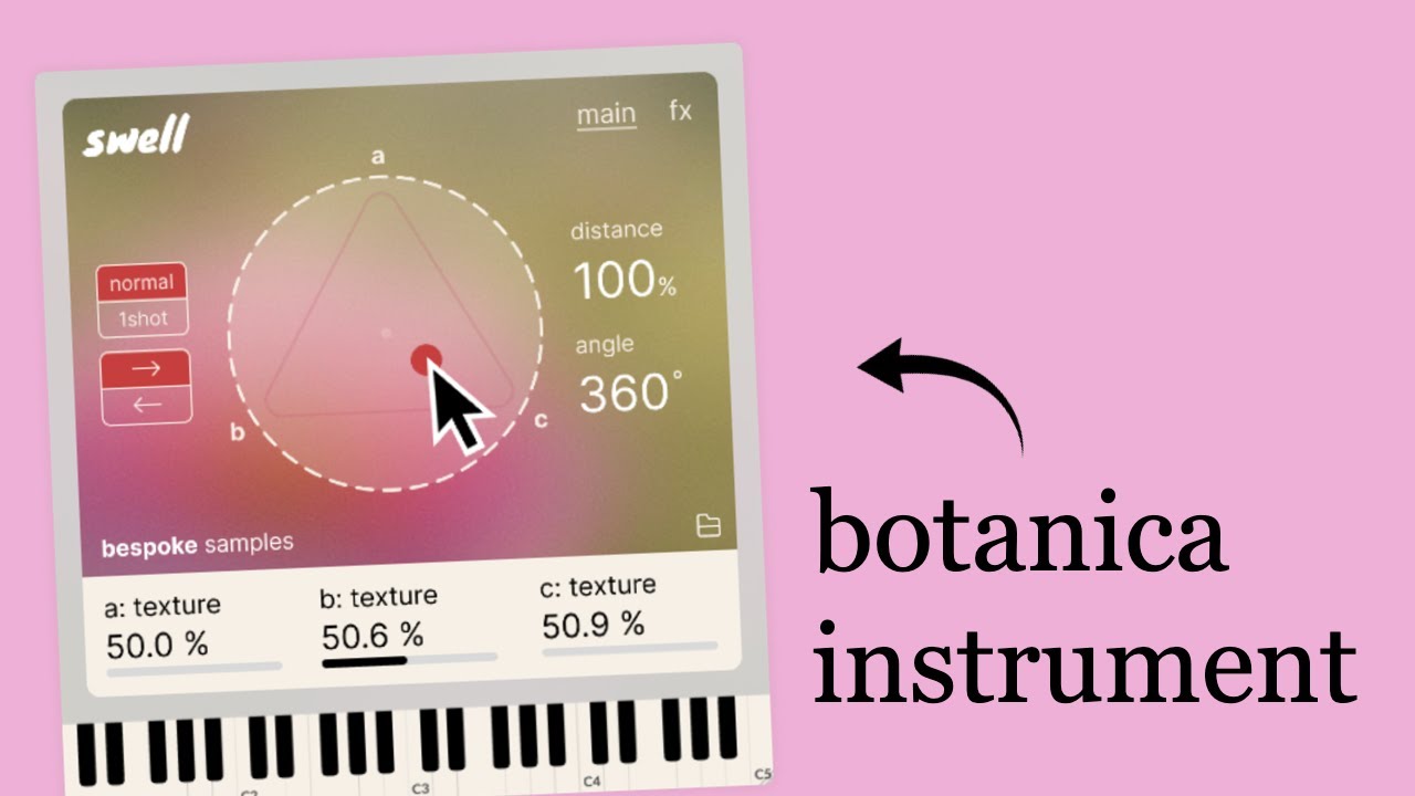 This is Swell, a botanica VST instrument