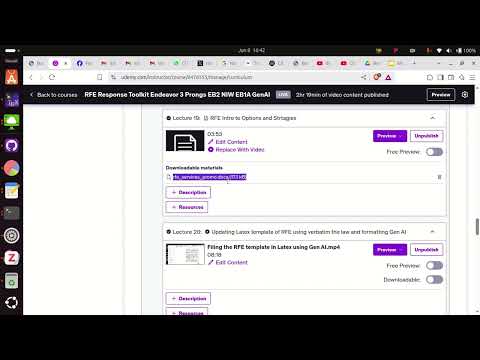 RFE Response Toolkit Endeavor 3 Prongs EB2 NIW EB1A Udemy Course by Shivgan Joshi